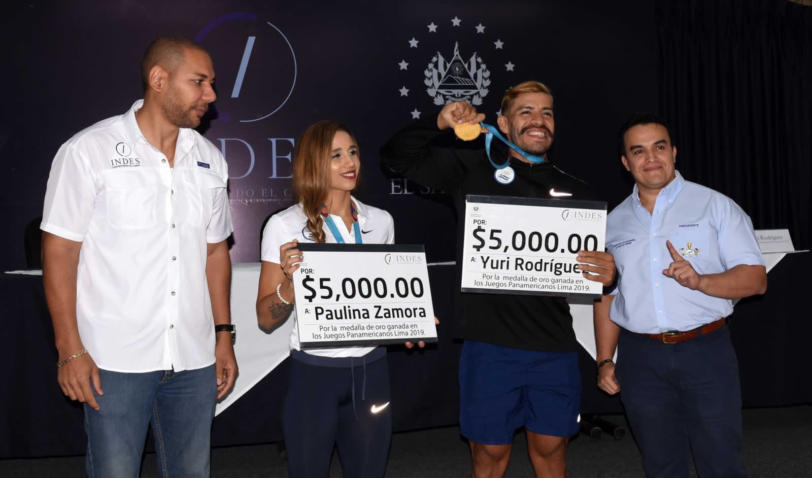 Presidente del INDES le recuerda a Yuri Rodríguez, la inversión que han ...