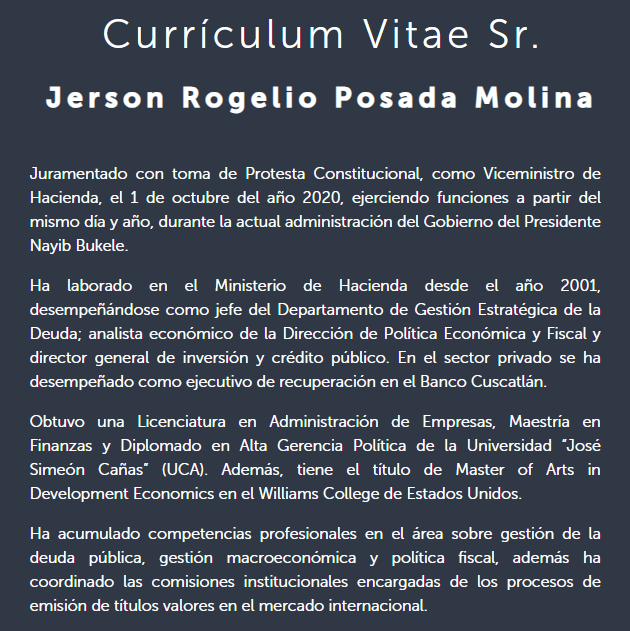 Nayib Bukele realiza cambios en gabinete en materia financiera ...