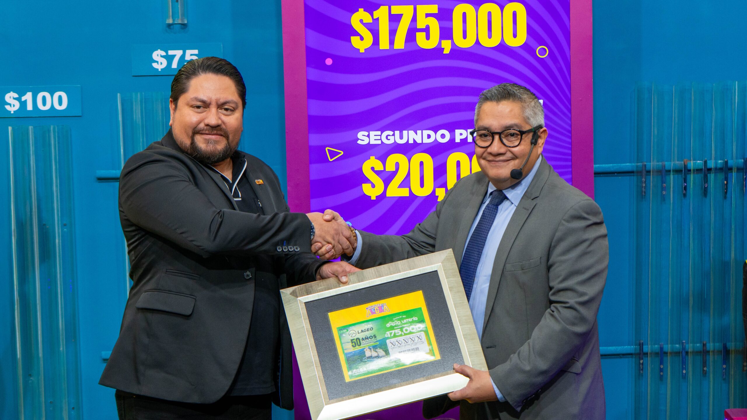 Lotería dedica sorteo al 50 aniversario de LAGEO - ContraPunto